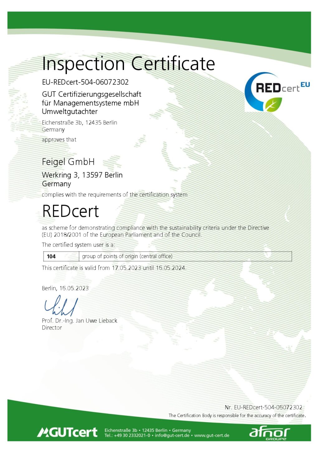 Downloads – Feigel Umwelt-Service GmbH